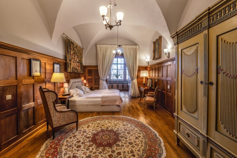 Zimmer - Schloss Fischbach, Schlosshotel im Riesengebirge, Polen